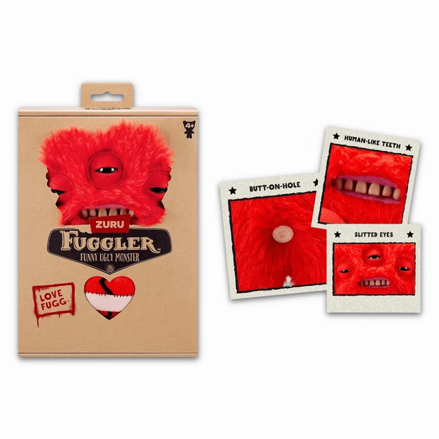 FUGGLER LOVE FUGG Annoyed Alien Red No.152 Valentines £14.99 - PicClick UK