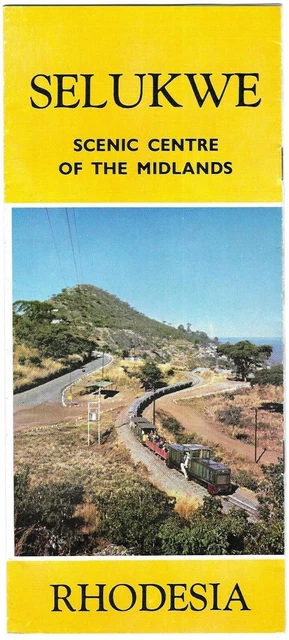 VINTAGE SELUKWE RHODESIA Brochure Photo Images Maps Travel Tourist ...