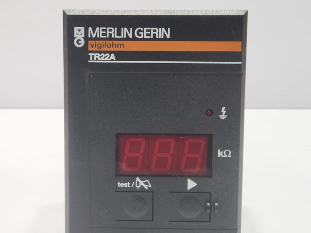 MERLIN GERIN VIGILOHM Tr22A Digital Insulation Monitoring Device 50395 ...