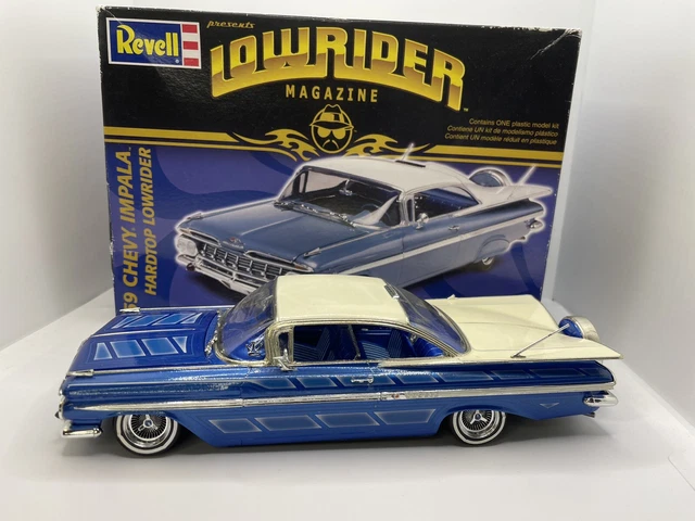 REVELL CHEVROLET IMPALA Hardtop Lowrider '59 1/25 Model Car (BUILT) £77.81 - PicClick UK