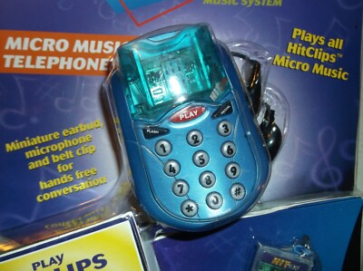 Rare HIT CLIPS alarm clock music cartridge player collectible TIGER ...