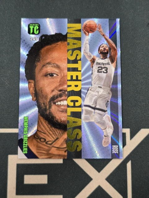 2023-24 TOPP CLASS DERRICK ROSE Master Class Holo #247 GRIZZLIES NBA ...