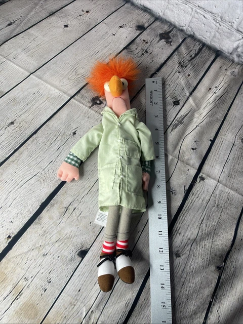 VINTAGE MUPPETS BEAKER 12” Plush Toy Muppet Vision 3D Walt Disney World ...