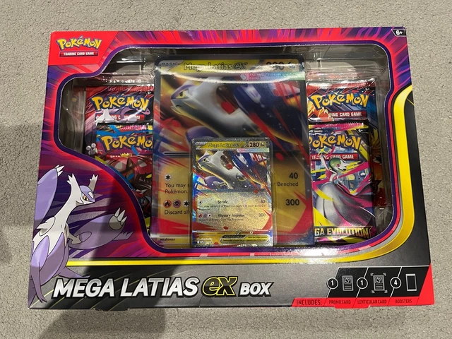POKEMON TCG MEGA Evolution Mega Latias Latios EX Box Brand New & Sealed ...