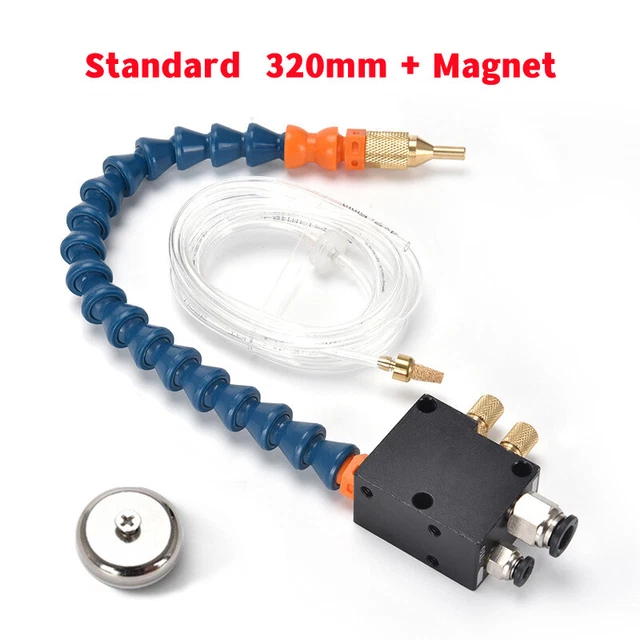 METAL MIST COOLANT Lubrication Spray System Hose For CNC Router/Machine ...