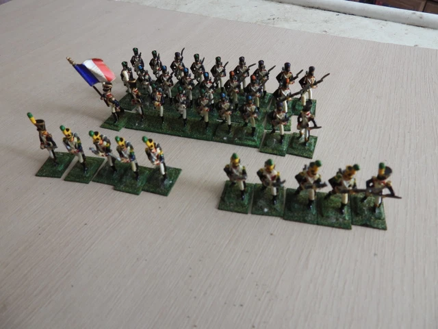 25MM HINCHCLIFFE PAINTED wargaming figures Napoleonic French line ...