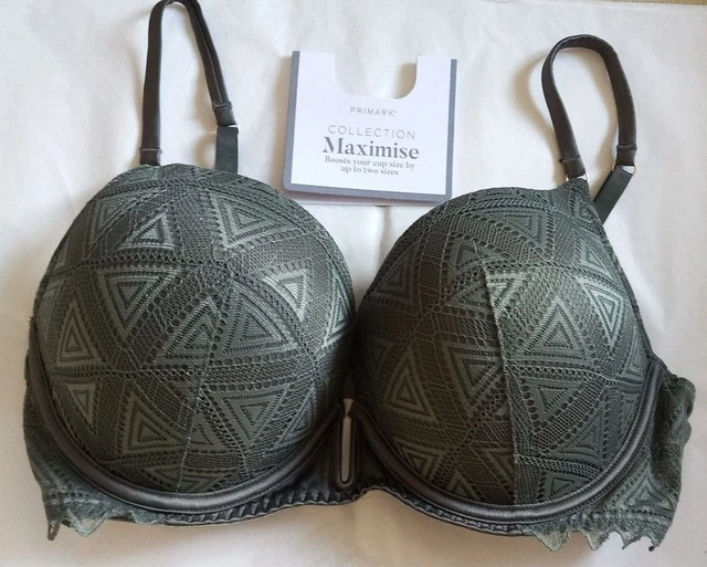 2 SIZES BIGGER Maximise Boob Job Superboost Bombshell Multi-Way Bra ...