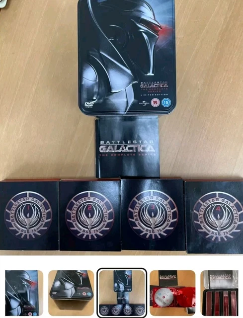 BATTLESTAR GALACTICA: LIMITED Edition Tin DVD Box Set 25 Discs ...