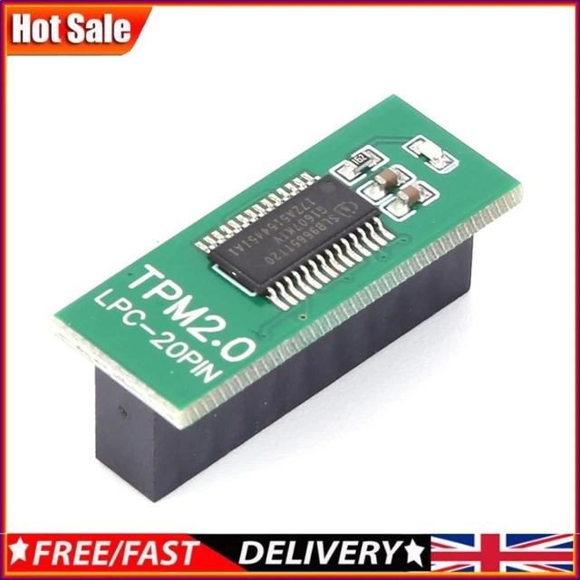 TPM 2.0 LPC-20PIN Module Windows 11 Upgrade Test for ASUS GIGABYTE ...