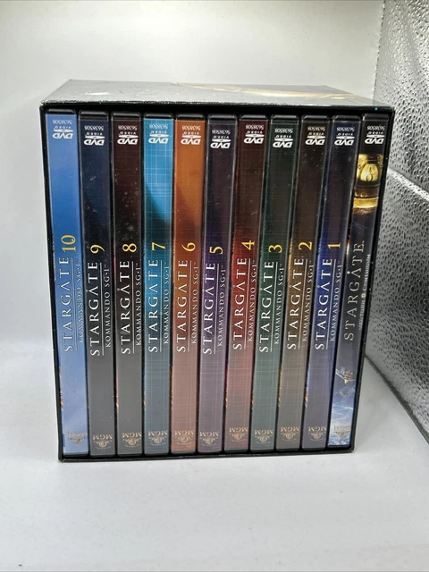 STARGATE S.G. 1 Series 1-10 Complete/The Ark Of Truth/Continuum Box Set ...