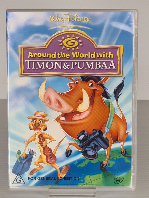 AROUND THE WORLD With Timon And Pumbaa DVD Disney Lion King $17.00 ...