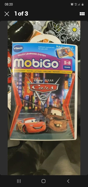 100% GENUINE VTECH Mobigo Disney Pixar Cars 2 Touch Learning System ...