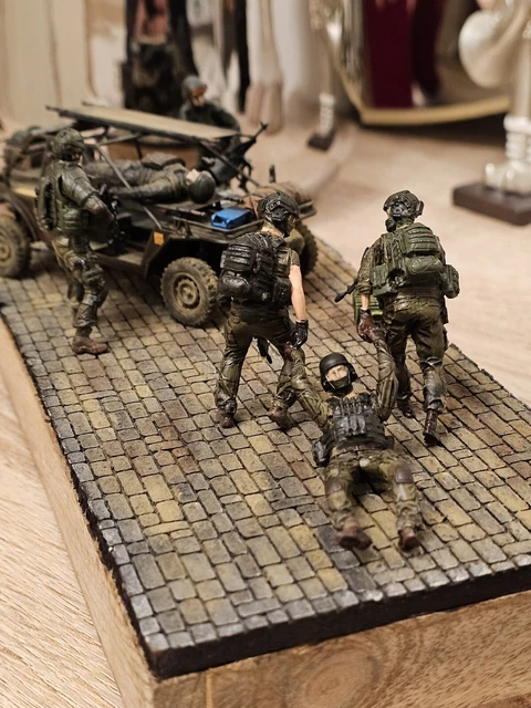 1:35 BAGGY MONGOOSE Ukraine Army Russia Militär Figur 1/35 Panzer ...