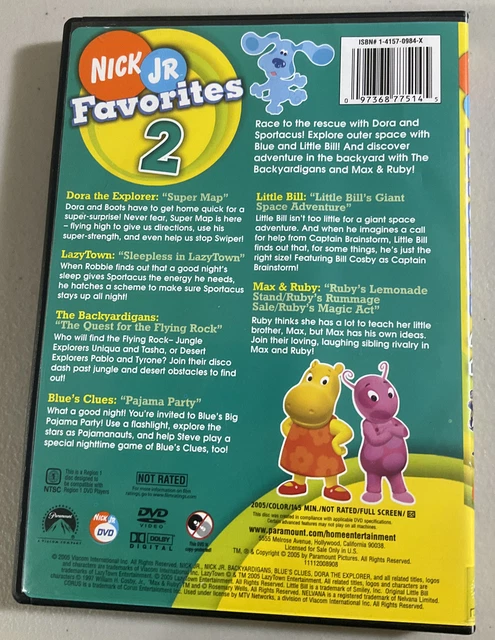 NICK JR. FAVORITES - Vol. 2 [DVD] $24.37 - PicClick CA