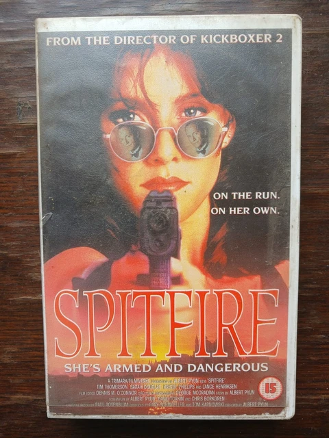SPITFIRE TIM THOMERSON Lance Henriksen VERY RARE VHS Promo Screener £30 ...