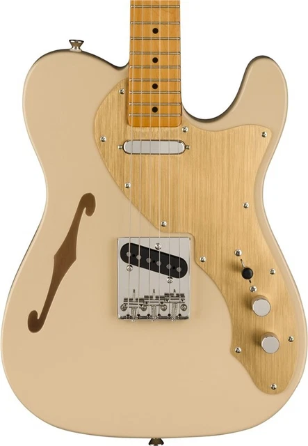 SQUIER FSR CLASSIC Vibe '60s Telecaster Thinline, Gold Anodized ...
