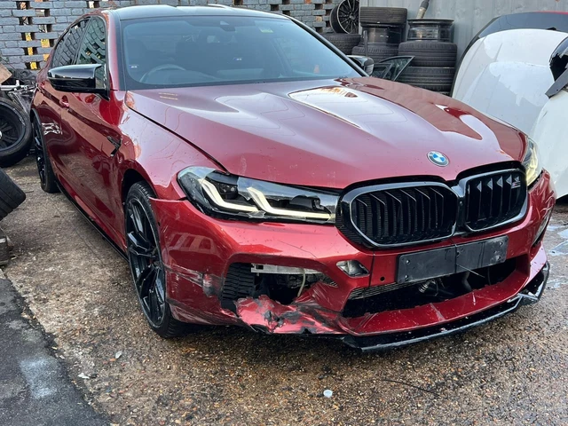2021 BMW M5 F90 Competition Ultimate Pack Rare Spec Salvage Damaged ...