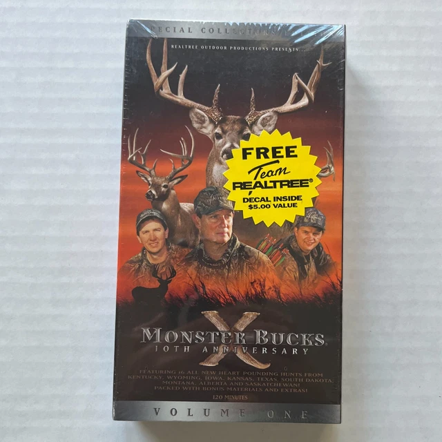 MONSTER BUCKS 10TH Anniversary Vol 1 VHS RealTree Special Collectors ...