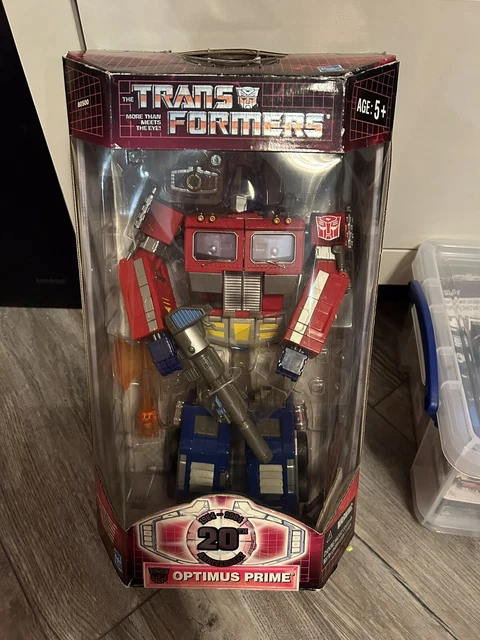 TRANSFORMERS 20TH ANNIVERSARY Masterpiece Optimus Prime - MP-01 Hasbro - Mib £115.00 - PicClick UK