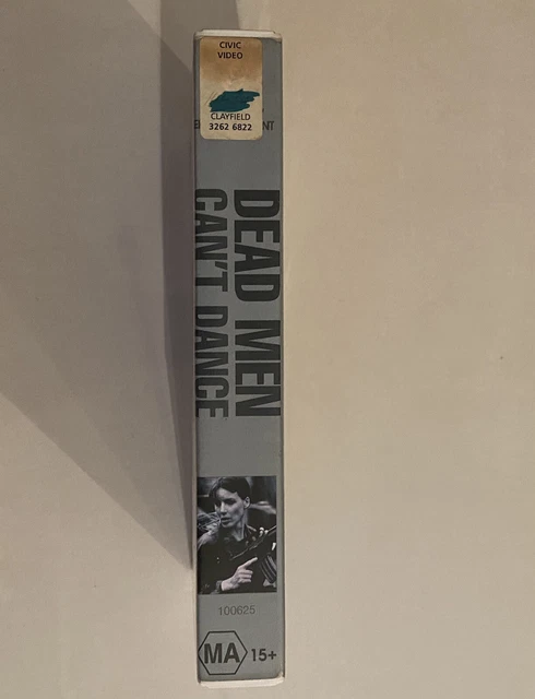 DEAD MEN CAN’T Dance [VHS] Roadshow Ex-Rental Big Box Video Tape 1997 Action EUR 14,45 - PicClick FR