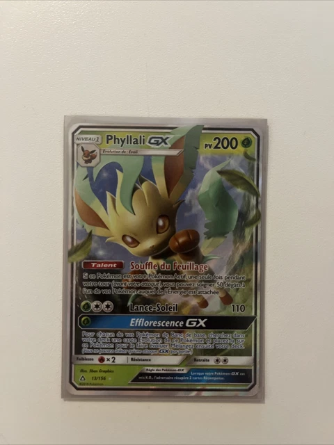 CARTE POKÉMON PHYLLALI GX 13/156 SL5 Soleil & Lune Ultra Prisme FR NEUF EUR 5,00 - PicClick FR