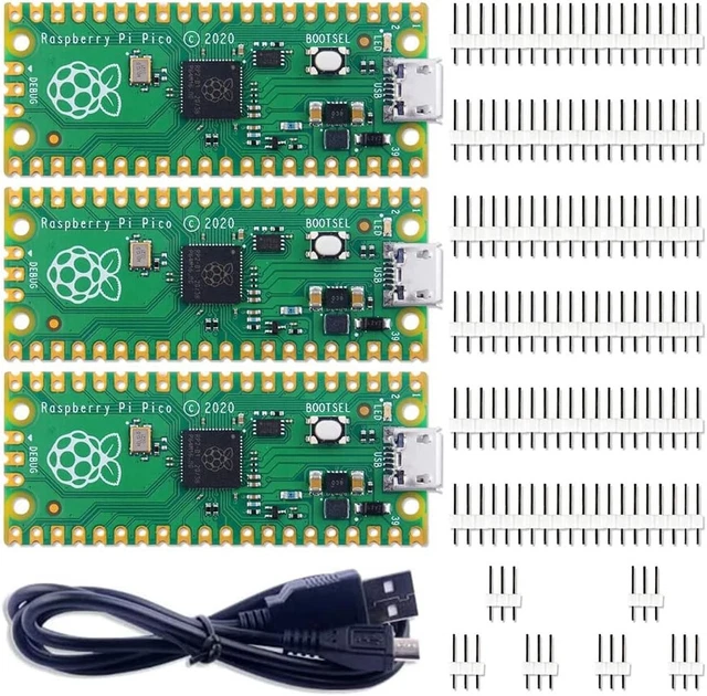 GEEEKPI RASPBERRY PI Pico Flexible Microcontroller Mini Development ...