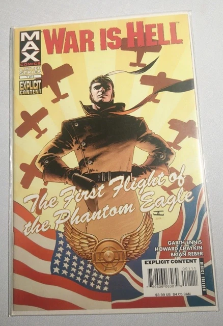 WAR IS HELL: The First Flight of the Phantom Eagle #1 (Max Comics) EUR 5,87 - PicClick FR