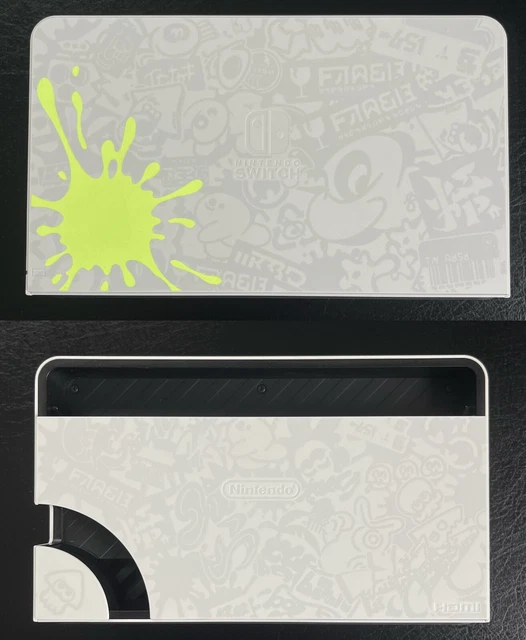 NINTENDO SWITCH OLED Original Splatoon 3 Edition TV Dock ONLY USB-C Hub ...