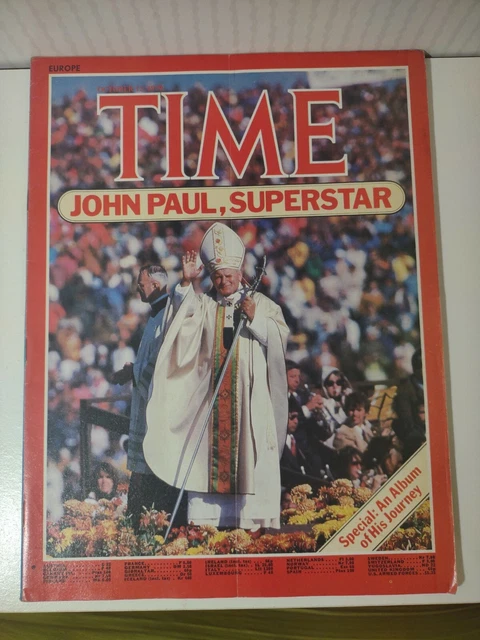 TIME MAGAZINE OCTOBER 15, 1979 JOHN PAUL, SUPERSTAR. £9.99 - PicClick UK