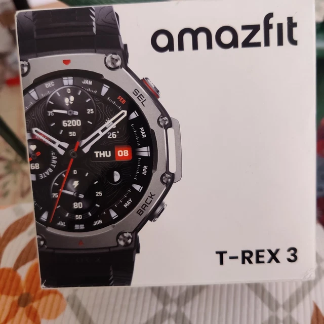 AMAZFIT T-REX 3 Smartwatch 1.5" Wi-Fi GPS Bluetooth Colore Nero EUR 225 ...