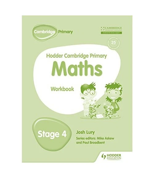 HODDER CAMBRIDGE PRIMARY Maths Workbook 4, Josh Lury EUR 17,07 ...