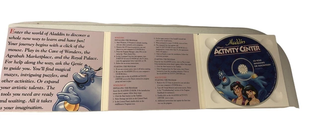 DISNEY'S ALADDIN ACTIVITY Center & Dinosaur Iguandon Pond-A-Thon PC ...