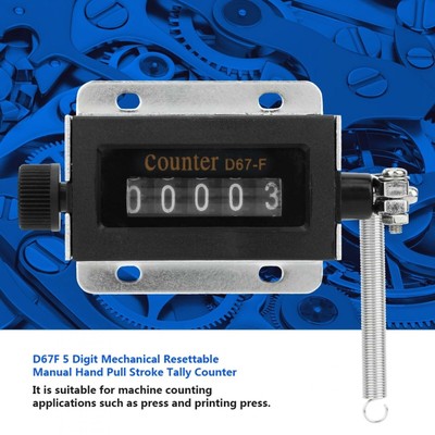 LIFT COUNTER MECHANICAL counter mechanical reset counter hot sell £8.58 ...