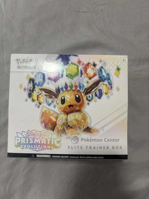 POKEMON CENTER ETB Prismatic Evolutions Elite Trainer Box *IN HAND* £ ...