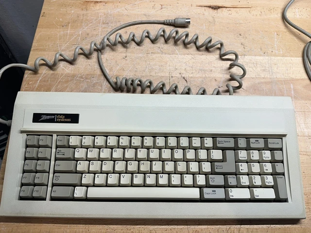 ZENITH DATA SYSTEMS Z-150 Keyboard - Green Alps Switches $107.50 - PicClick