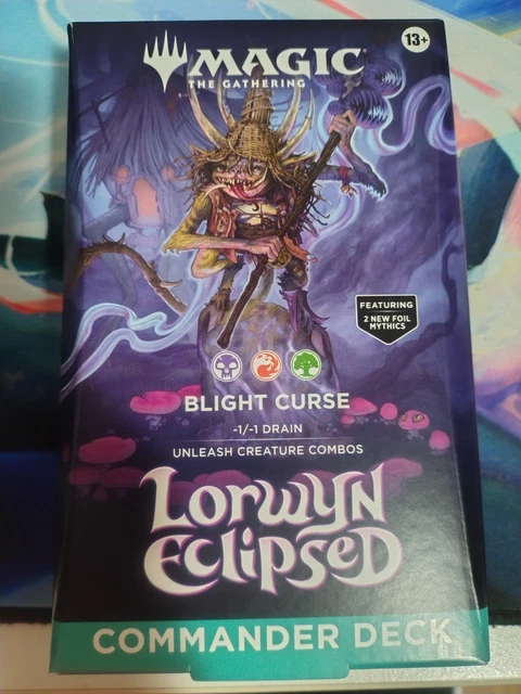 MTG LORWYN ECLIPSED Commander Deck - Blight Curse $139.99 - PicClick AU