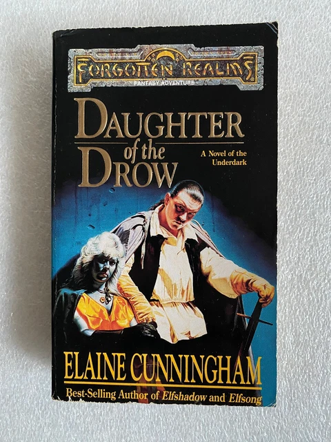 TSR AD&D FORGOTTEN Realms Daughter o the Drow by Elaine Cunningham £10. ...