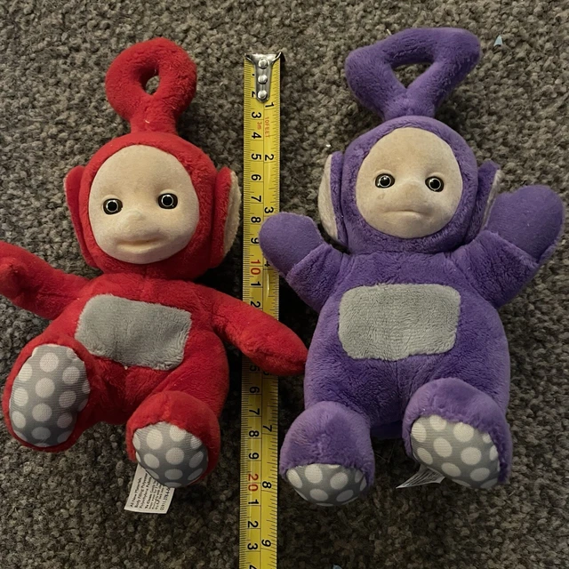 TELETUBBIES X2 PO & Tinky Winky Character World 2015 Soft Toys Approx ...