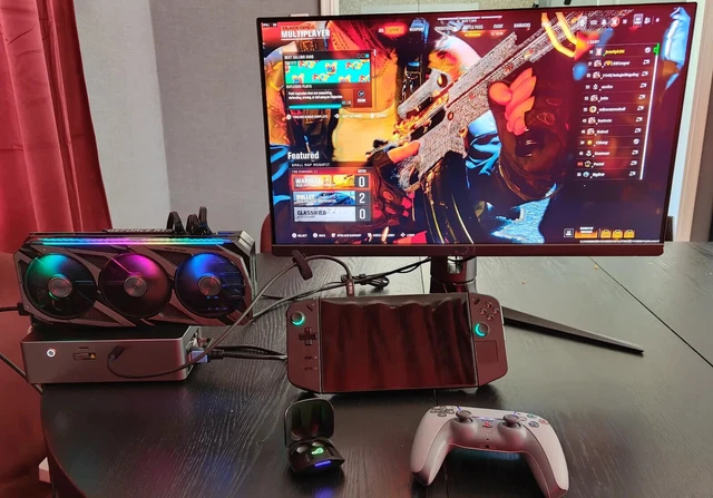 USB 4 EGPU Dock Ally X Legion Go £339.30 - PicClick UK