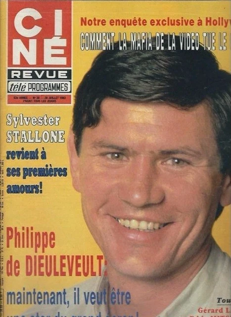 CINÉ REVUE TÉLÉ Programmes n°30 Philippe de Dieuleveult - Sylverster ...