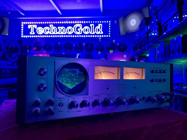 PIONEER SD-1100 STEREO Display Audio Scope Very Rare Vintage 1972 Work ...