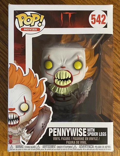 Pennywise With Spider Legs 542 Funko Pop It Chapter One Stephen King Eur 692 Picclick Fr
