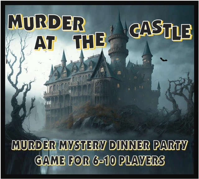'HALLOWEEN' GOTHIC MURDER Mystery Dinner Party Game ~ for 6-10 players ...