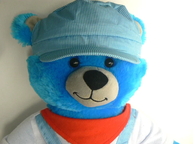 BUILD A BEAR Thomas & Friends/ Thomas the Tank Engine Blue Plush Teddy ...