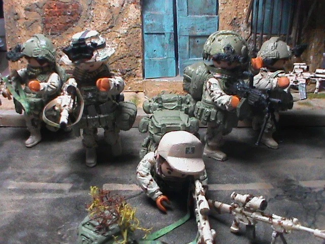 PLAYMOBIL CUSTOM US Navy Seal Team 6 (Devgru) (2023) (5 Seals) Ref-0309 ...