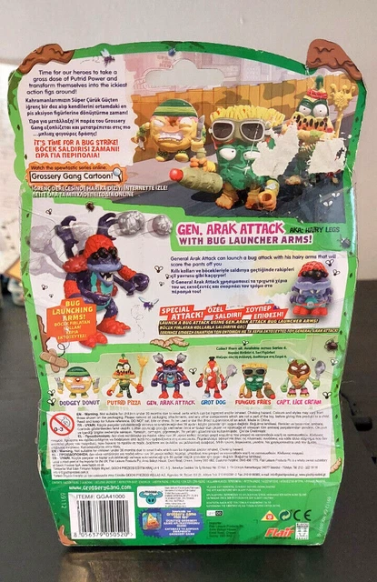 GROSSERY GANG GENERAL Arak Attack Bug Strike New Giochi Preziosi Moose ...