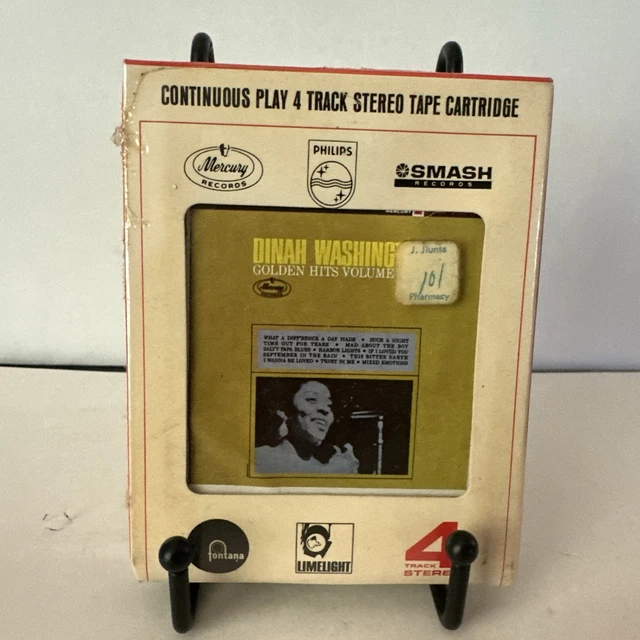MUNTZ STEREO PAK Sealed Dinah Washington Golden Hits Vol 1 4 Track HTF ...