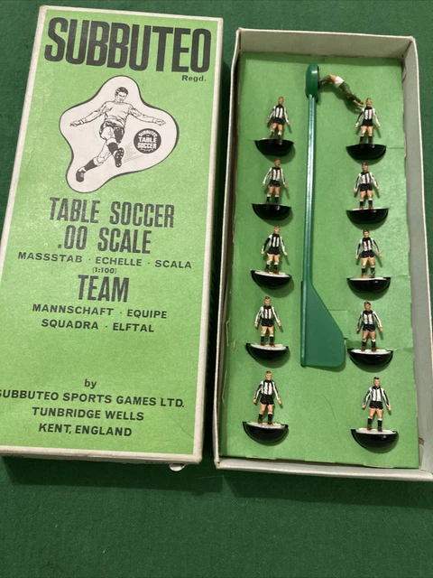 VINTAGE SUBBUTEO HW Team Newcastle Dunfermline Ref 8 with Box £9.00 ...