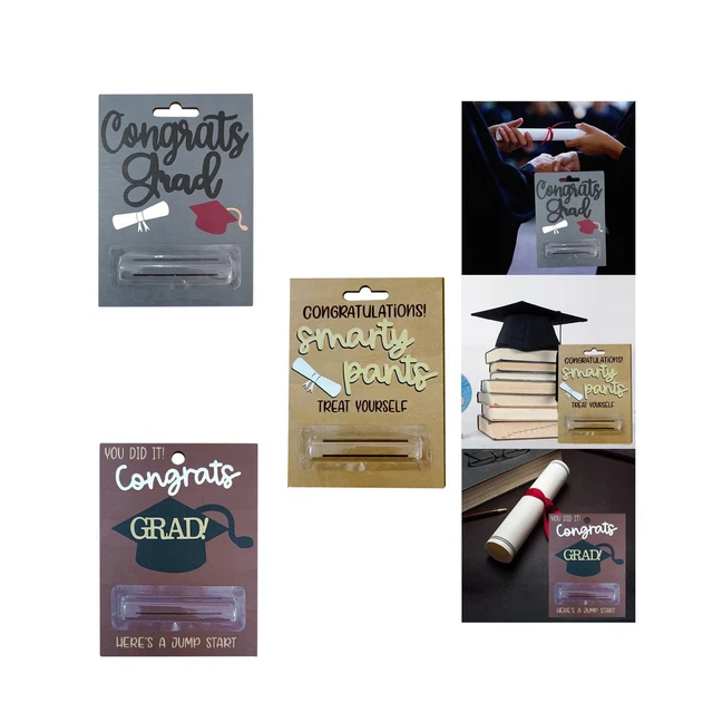 CARTE DE GRADUATION en bois Carte de félicitations unique pour la ...