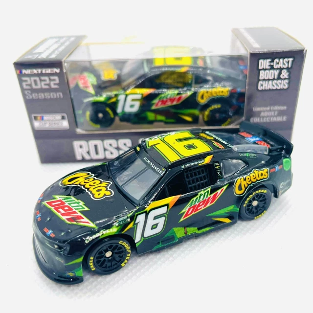 2024 1:64 AJ Allmendinger #16 Mtn Dew Cheetos personnalisé Nascar ...
